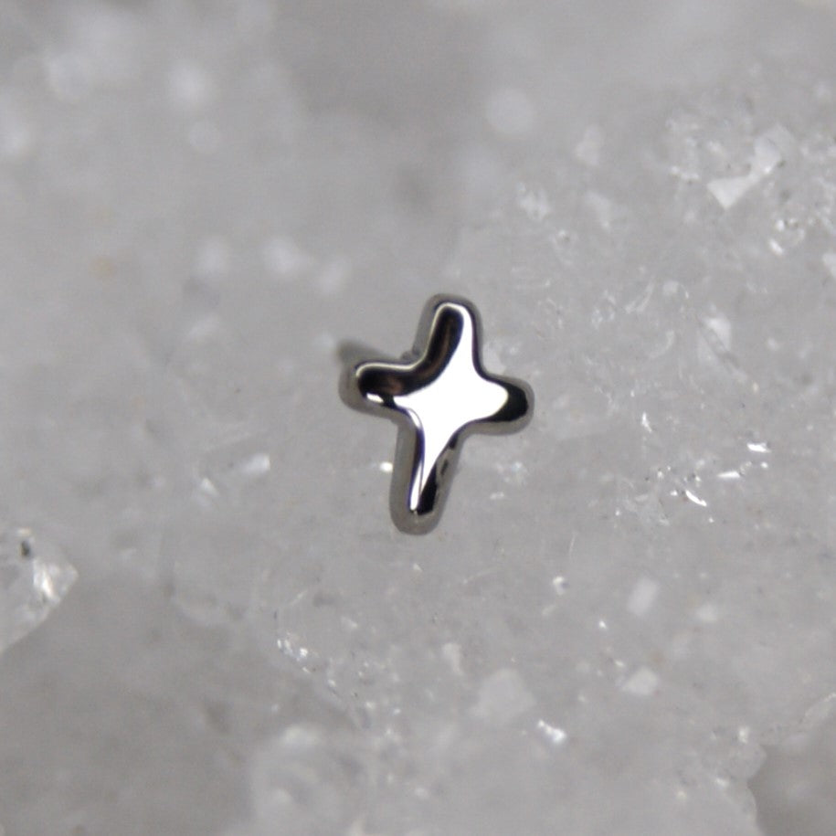 Junipurr Titanium Rectangle - Threadless Titanium End - Cardiff Piercing Premium Jewellery