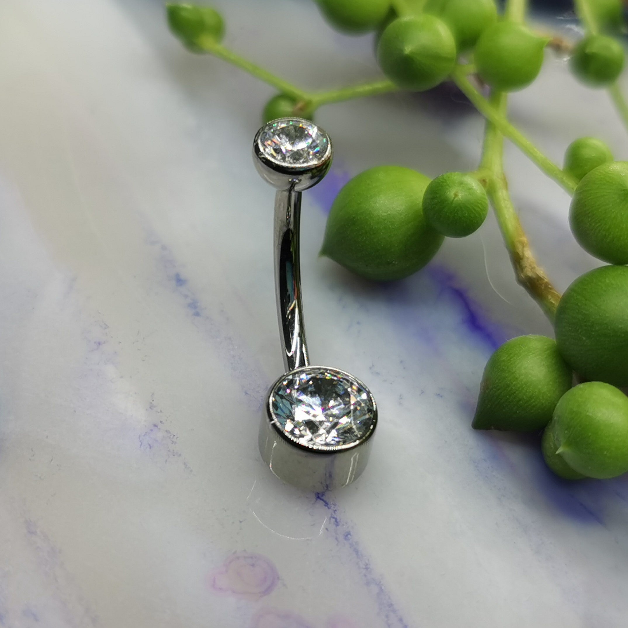 Navel Bar – Cardiff Piercing