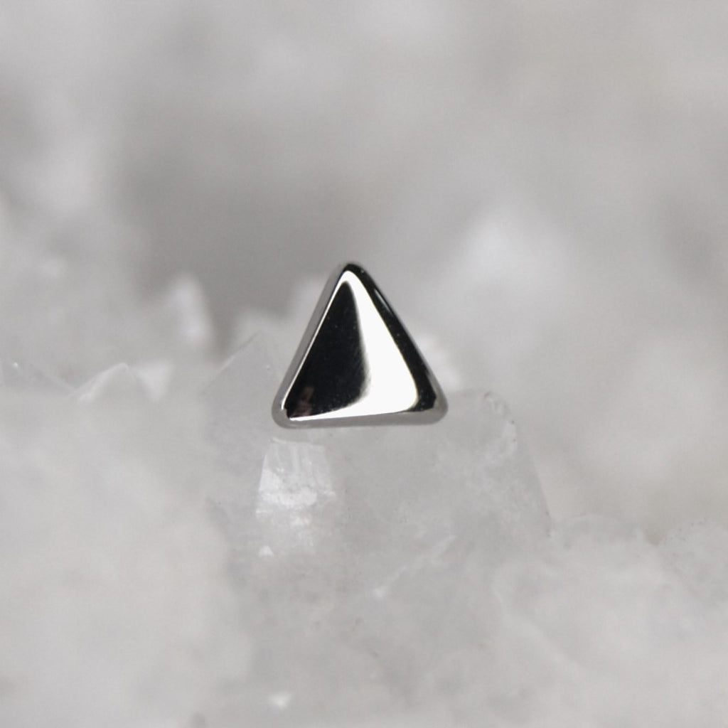 Junipurr Titanium Triangle - Threadless Titanium End - Cardiff Piercing ...