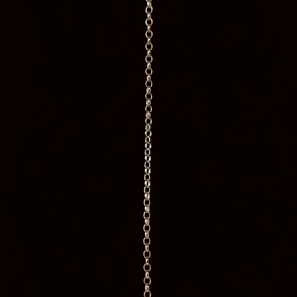 Sterling Silver 2.9mm Oval Belcher Chain | permanent jewellery Cardiff ...
