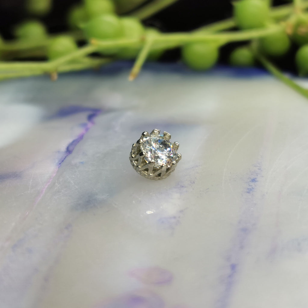 Anatometal King - 18k Gold Threadless End - Cardiff Piercing Premium ...