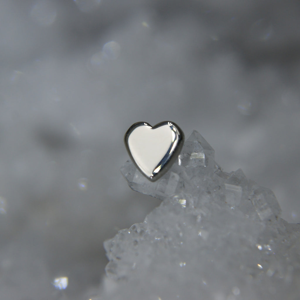 Anatometal Heart - Titanium Threadless End - Cardiff Piercing Premium ...